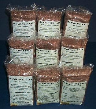 8 Pad Pack Bronze Wool | Lustersheen